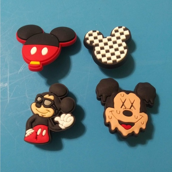 CROCS | Jewelry | Mickey Mouse Croc Charm Set | Poshmark